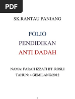 Buku Skrap Anti Dadah 2023 | PDF