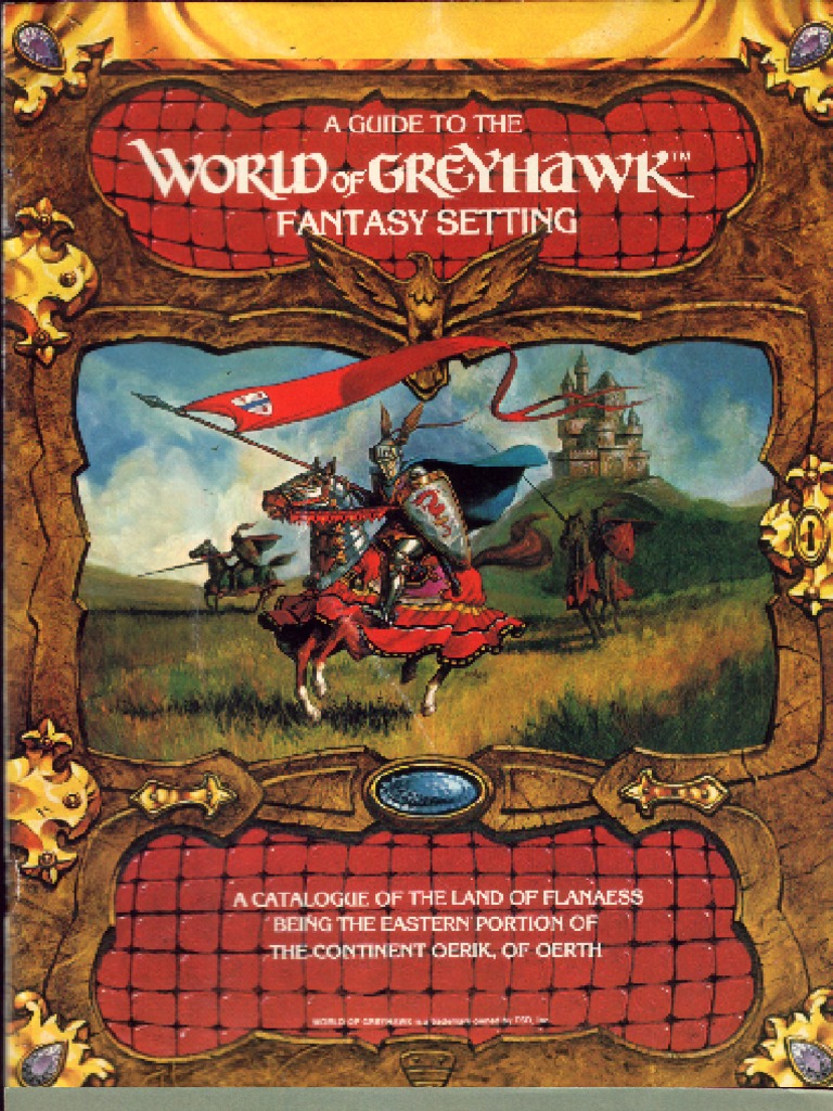 World of Greyhawk Boxed Set Version | PDF
