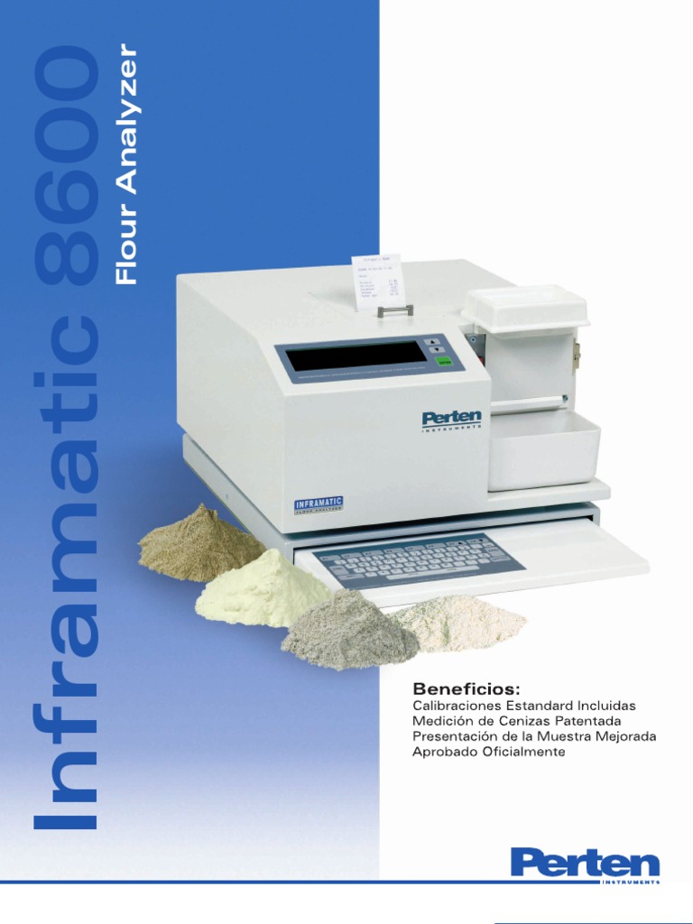 Inframatic 8600 Flour Analyzer: Un espectrómetro NIR para el análisis rápido y preciso de granos ...