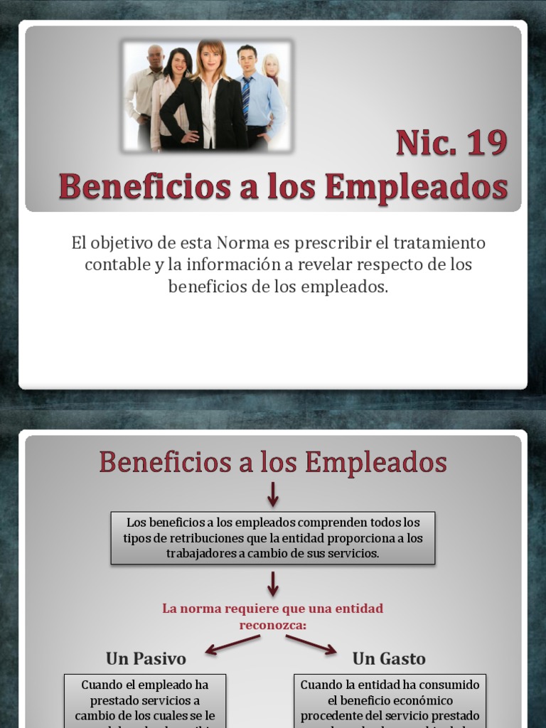 Nic 19 | PDF | Beneficio (economía) | normas internacionales de ...