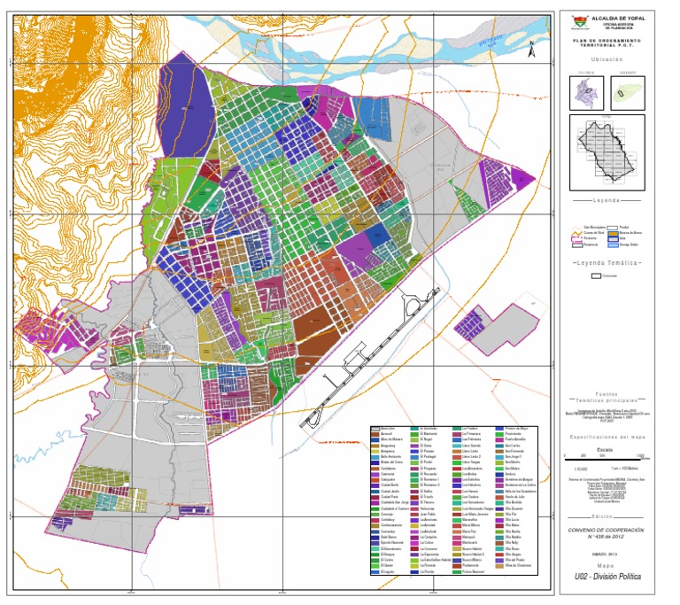 Comunas Yopal | PDF | Science | Geografia