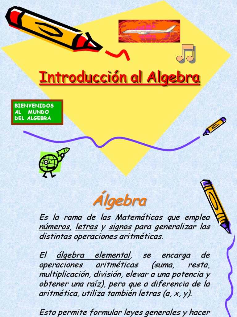 Introducción Al Algebra | PDF | Álgebra | Aritmética