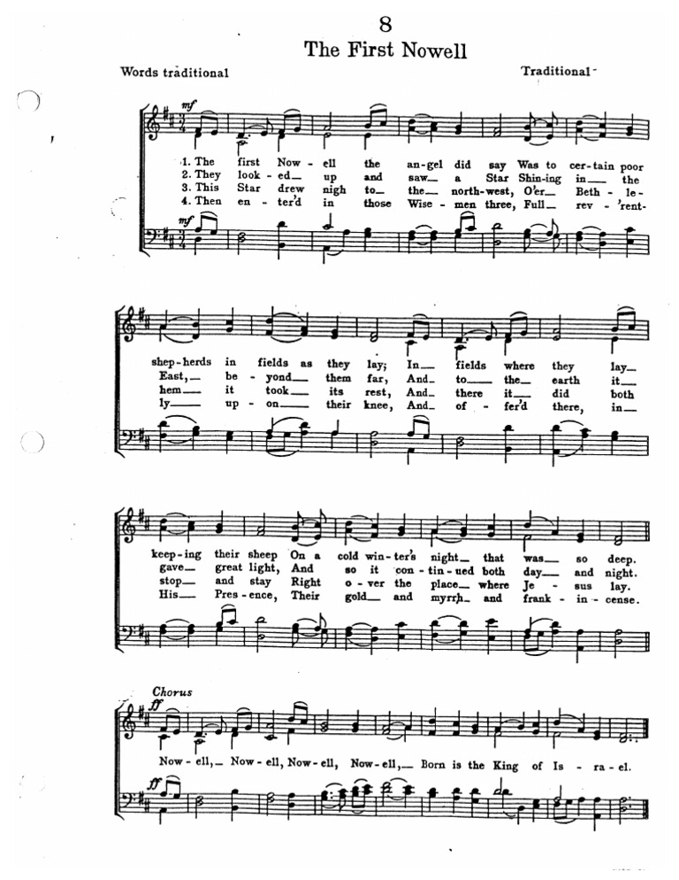 The First Nowell | PDF