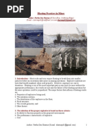 Wall Control Blasting Techniques | PDF | Strength Of Materials | Coal Mining