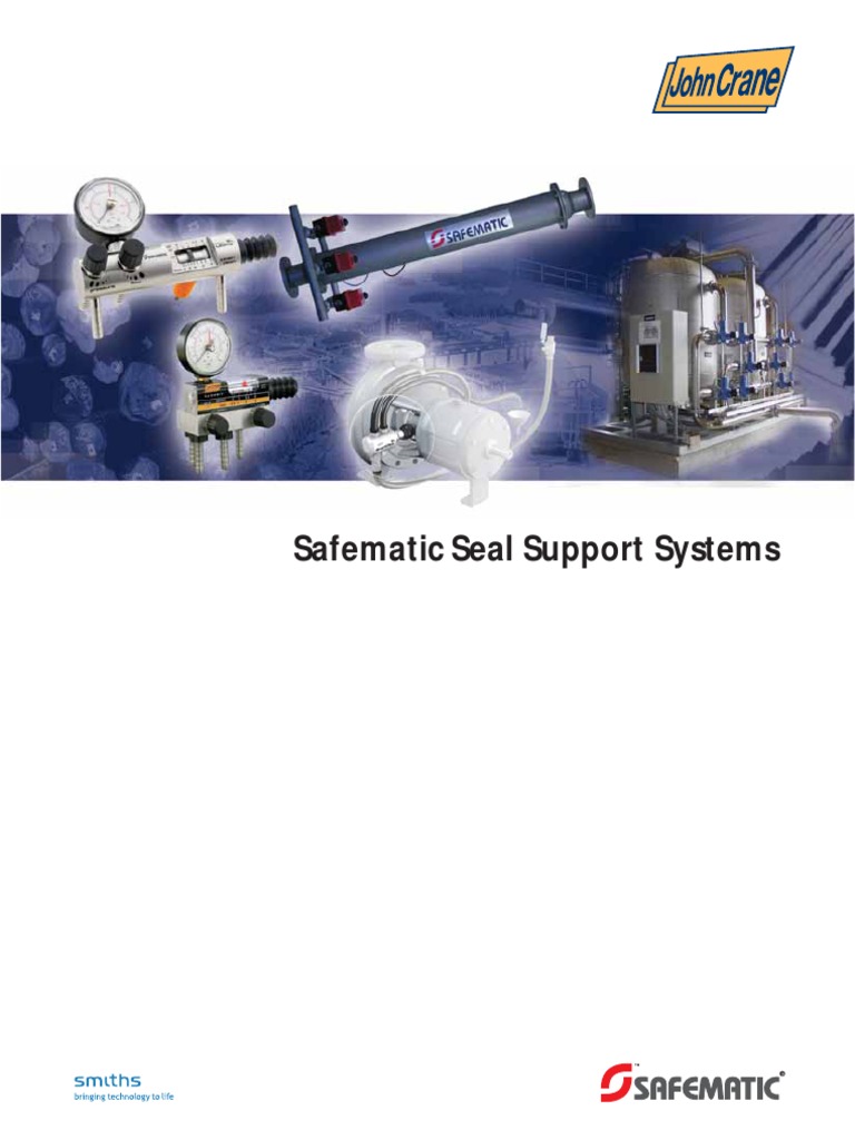 Safematic Seal Support - ENG | PDF | Filtration | Water Supply Network