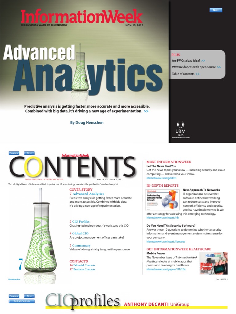 InformationWeek 2012 11 19 | PDF