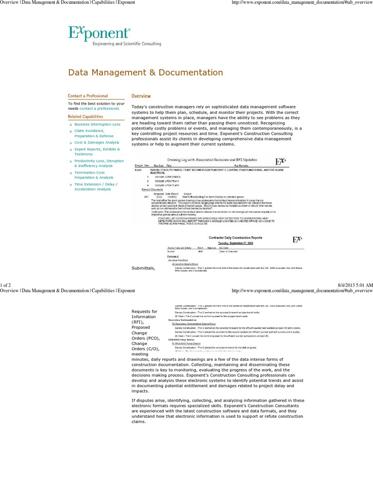 Data Management & Documentation: To Find The Best Solution To Your ...