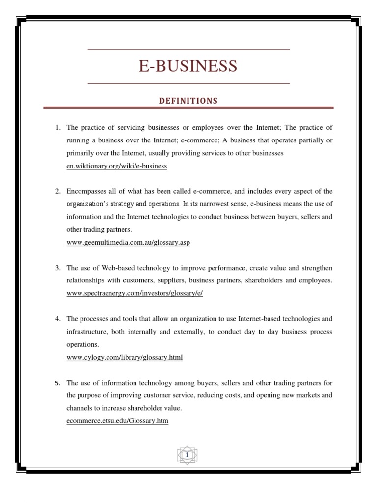 E Commerce | PDF | E Commerce | Sales