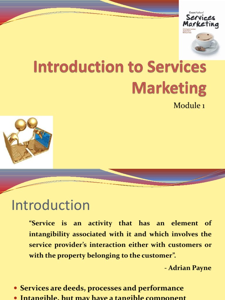 Introduction to Service Marketing | PDF | Marketing | Marketing ...