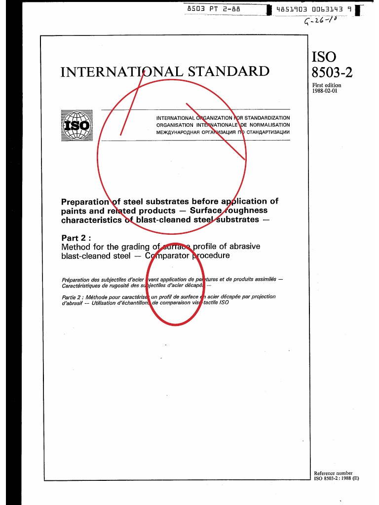 Iso 8503-2 | PDF