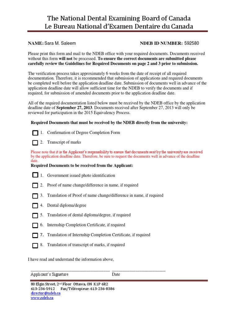 NDEB Equivalency Process Required Documents | PDF | Notary Public ...