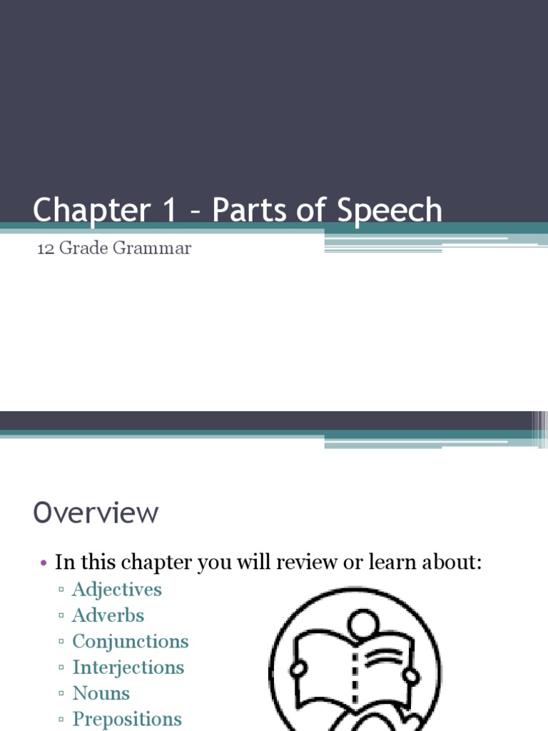 Chapter 1 Parts of Speech | PDF | Part Of Speech | Verb