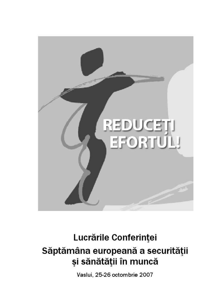 Conferinta SSM 2007 | PDF
