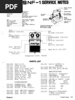 Boss CS-2 Service Notes (A) | PDF