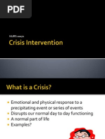 Seven Stages of Crisis Intervention Model PDF | PDF | Psychotherapy ...