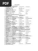 Legal General Knowledge Quiz | PDF | Supreme Court Of India | Government