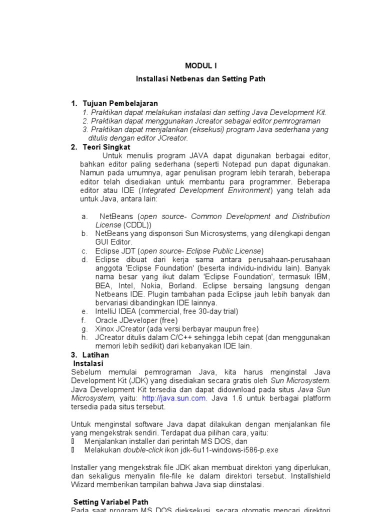 Modul Praktikum PBO | PDF | Seni | Komputer