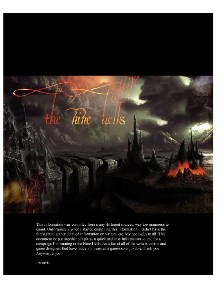 Nine Hells | Religion And Belief | Nature