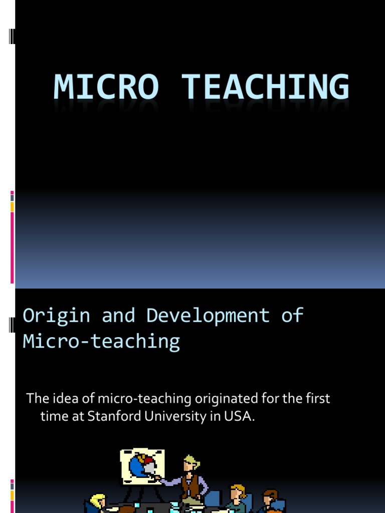 Micro Teaching | Teachers | Teaching Method
