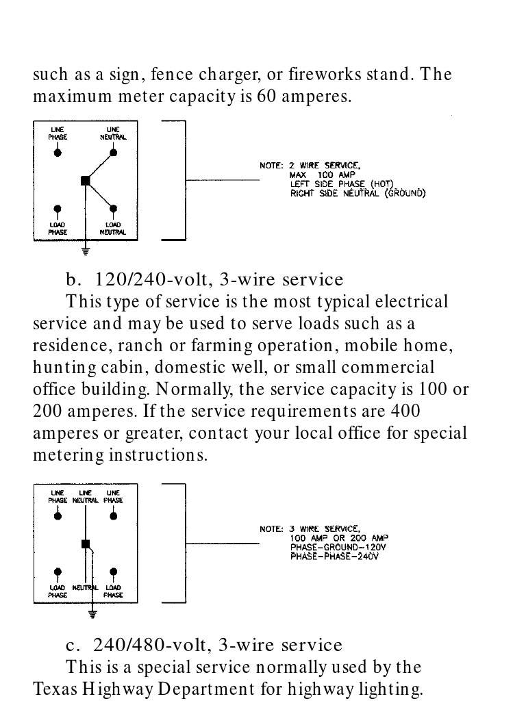 B. 120/240-Volt, 3-Wire Service: 10 Handbook | PDF | Home & Garden ...