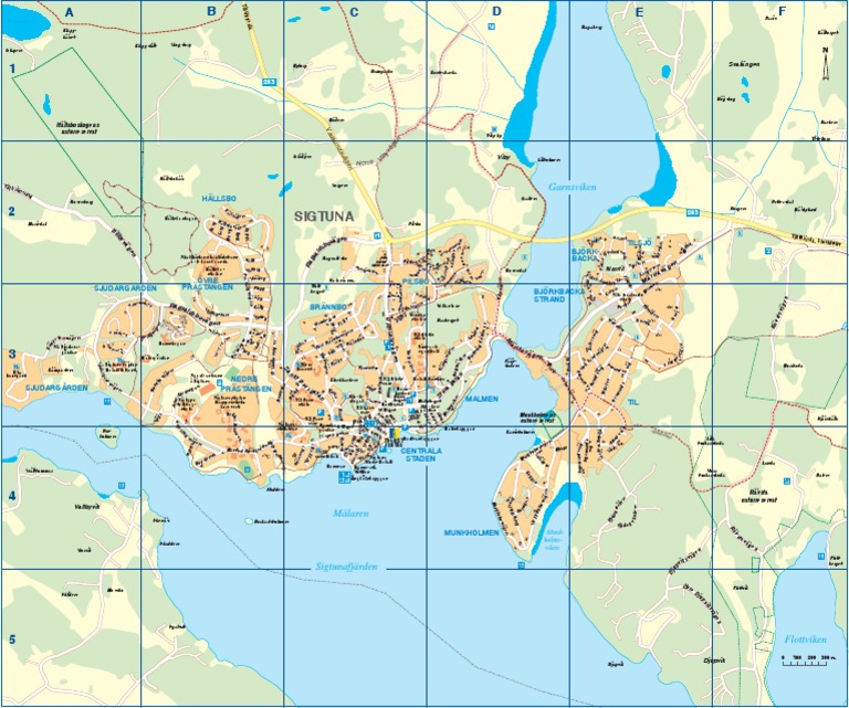 Sigtuna Map | PDF