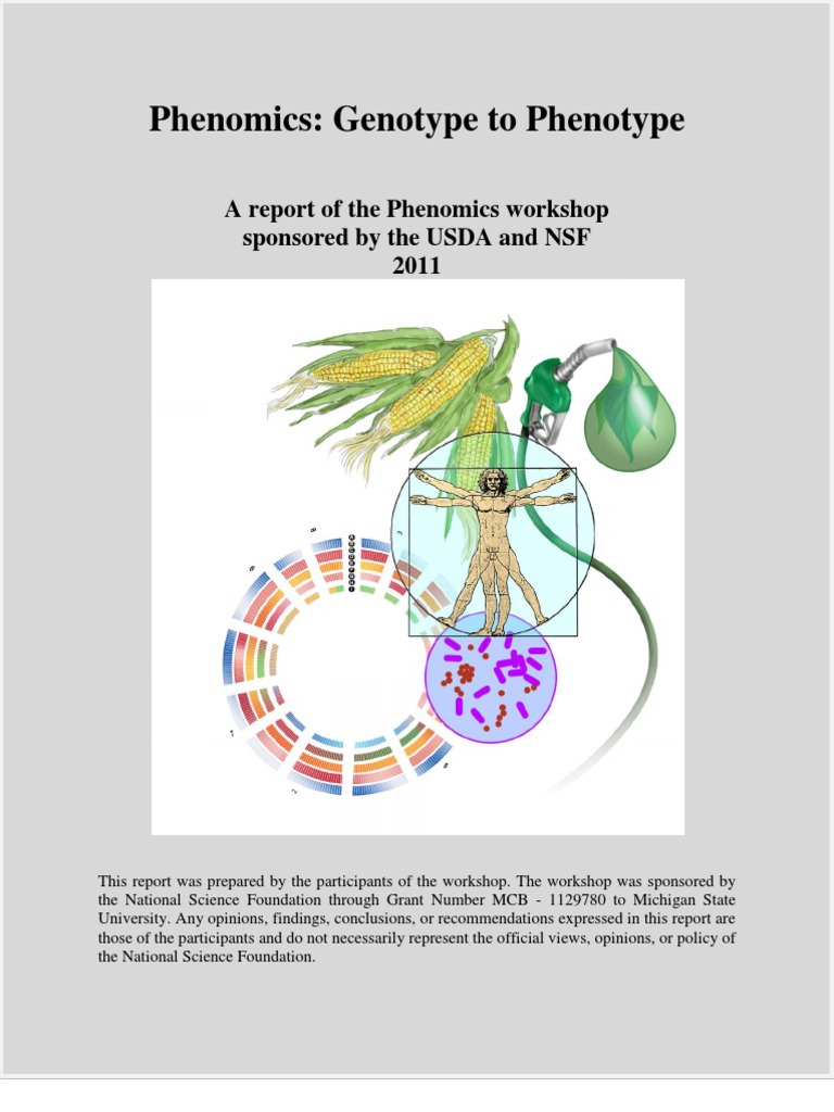 Phenomics Workshop Report | Gene | Phenotype