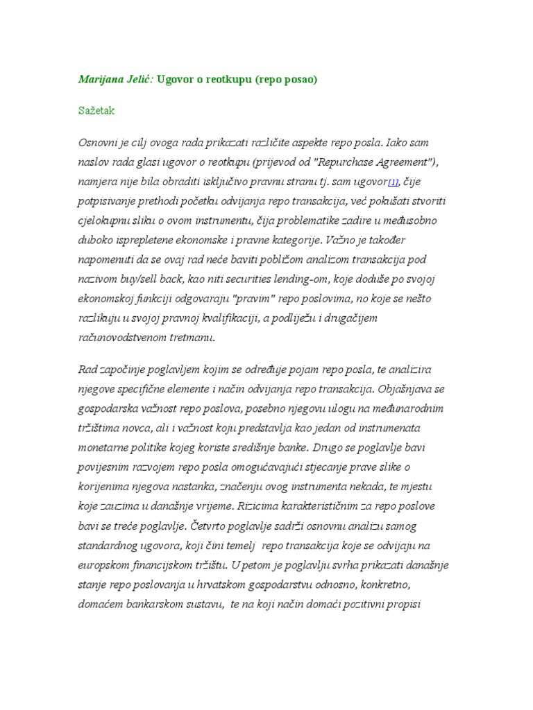 Repo | PDF