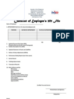 201 File Checklist | PDF