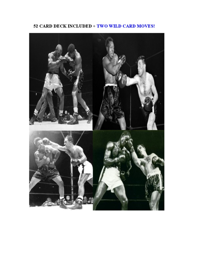 52 Blocks 52 Hand Blocks 52 Boxing | PDF | Playing Cards | Leisure