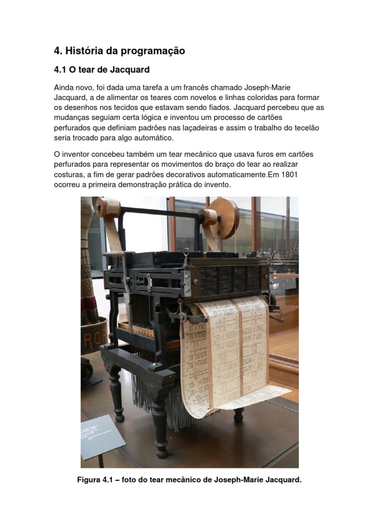 História Da Programação | PDF | Linguagem de programação | Ciência da ...