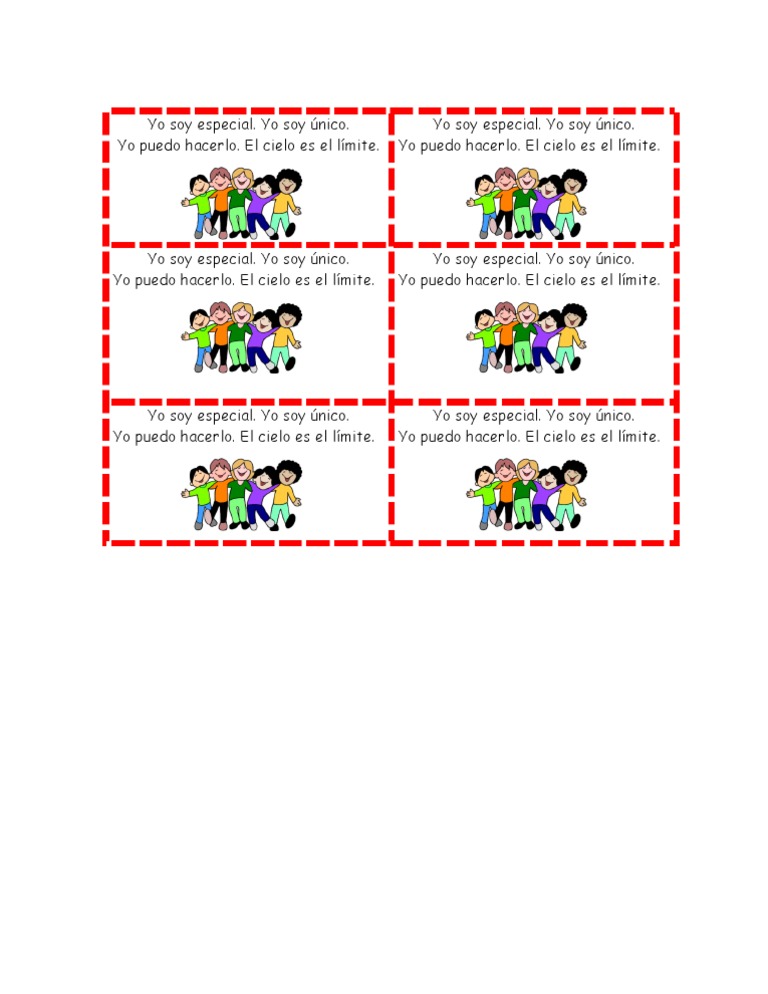 Yo Soy Especial | PDF