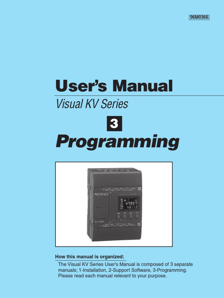 Visual KV UM 96M0366 GB PDF | PDF | Computer Program | Programming