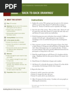 Back-to-Back Drawing Activity Guide | PDF | Communication | Human ...