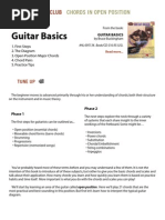 FACGCE Chord Guide for Guitarists | PDF | Chord (Music) | Musical ...
