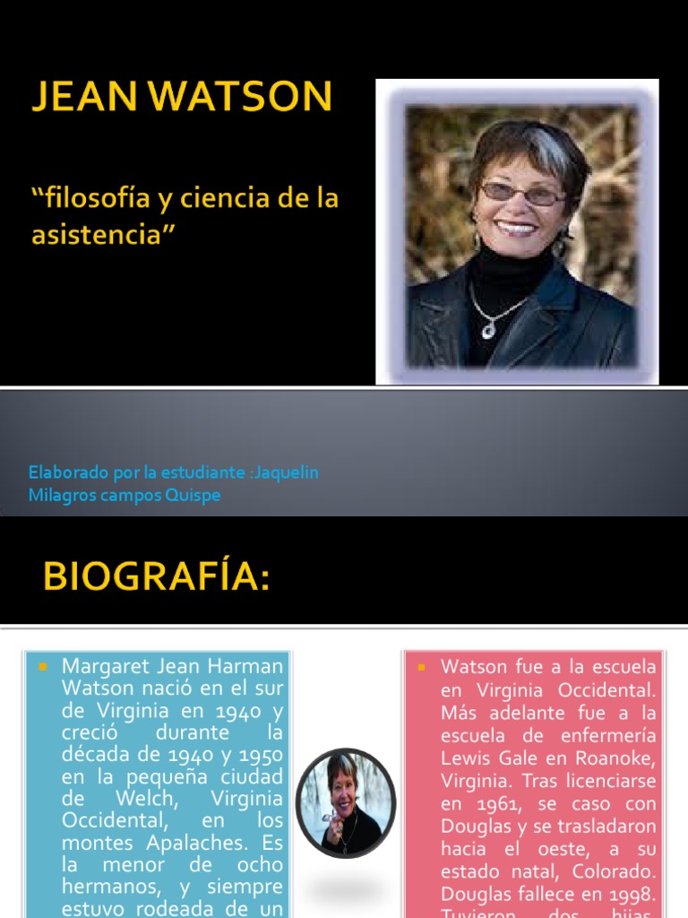 Jean Watson | PDF | Enfermería | Mente