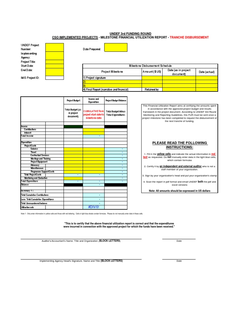 2R Financial Utilization Report | PDF | Cost | Budget