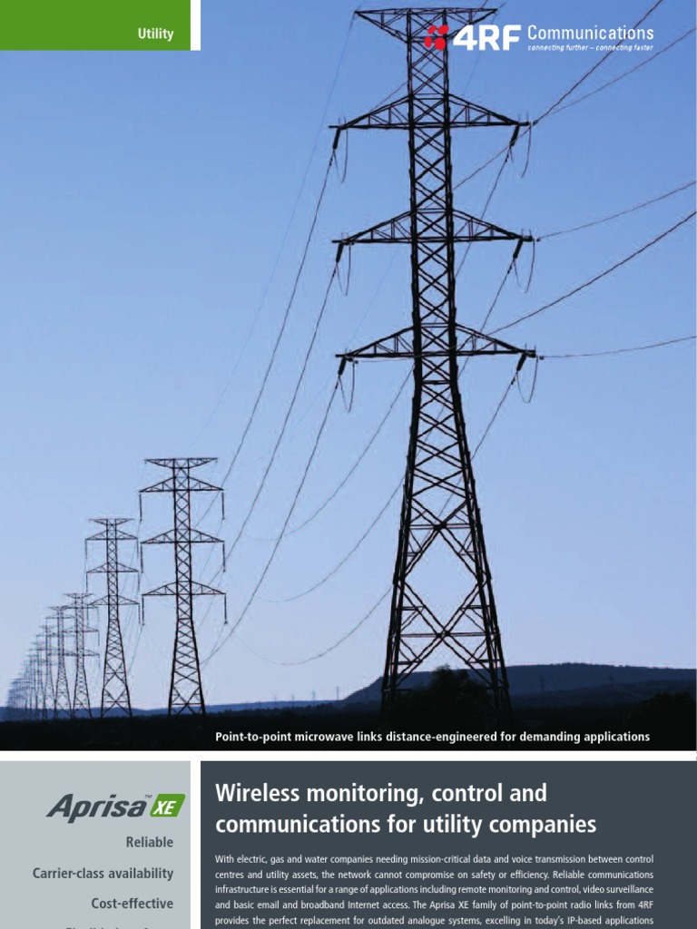 4rf LR Aprisa Utility v1.1 Radioenlace | PDF | Telecommunication ...