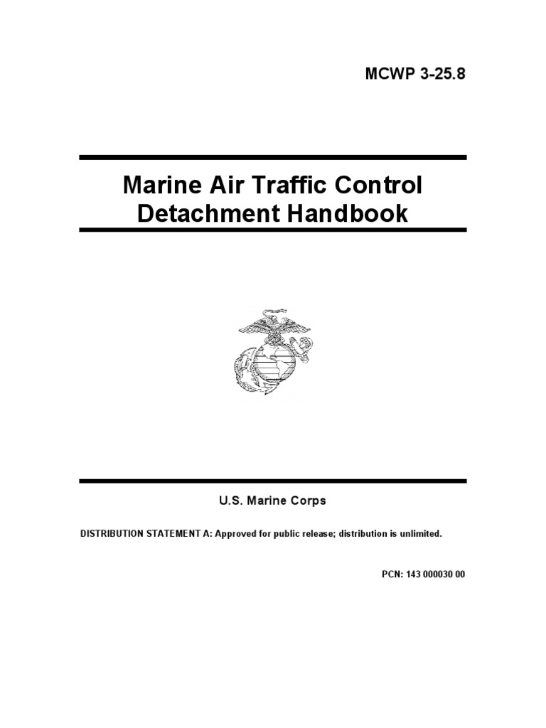 MCWP 3-25.8 Marine Air Traffic Control Detachment Handbook PDF | PDF ...