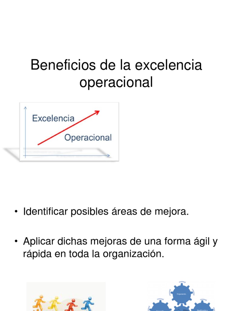 Beneficios de La Excelencia Operacional