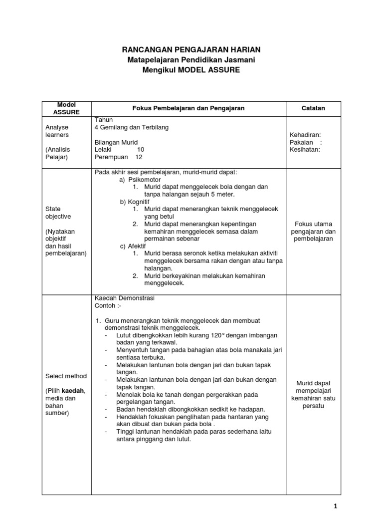 RPH PJ Model Assure-1 | PDF