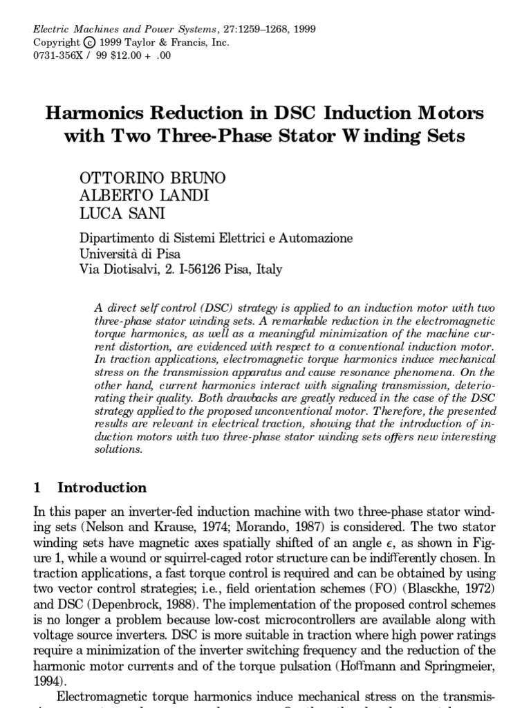 Harmonics Reduction 1 | PDF | Power Inverter | Spectral Density
