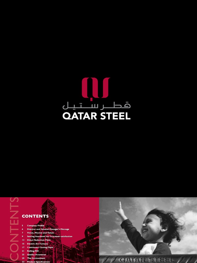 Qatar Steel Brochure | PDF | Metal Fabrication | Steel
