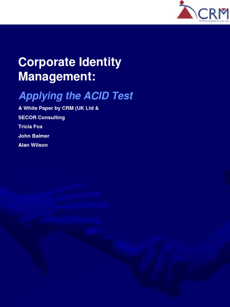Corporate Identity Management | PDF | Strategic Management ...