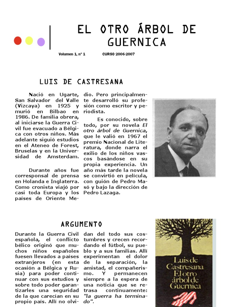 El otro árbol de Guernica: Exilio y guerra | PDF | guerra civil ...