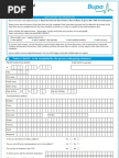 BUPA Intl Claim Form.pdf | Cheque | Payments