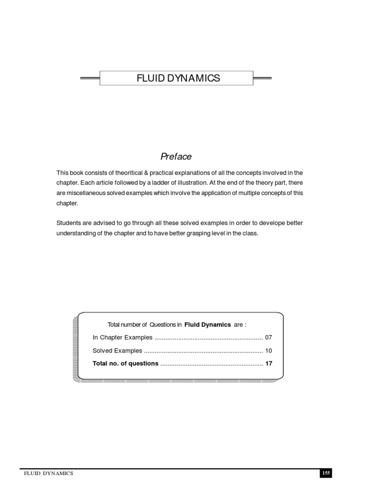 Fluid Dynamics PDF | PDF | Fluid Dynamics | Viscosity