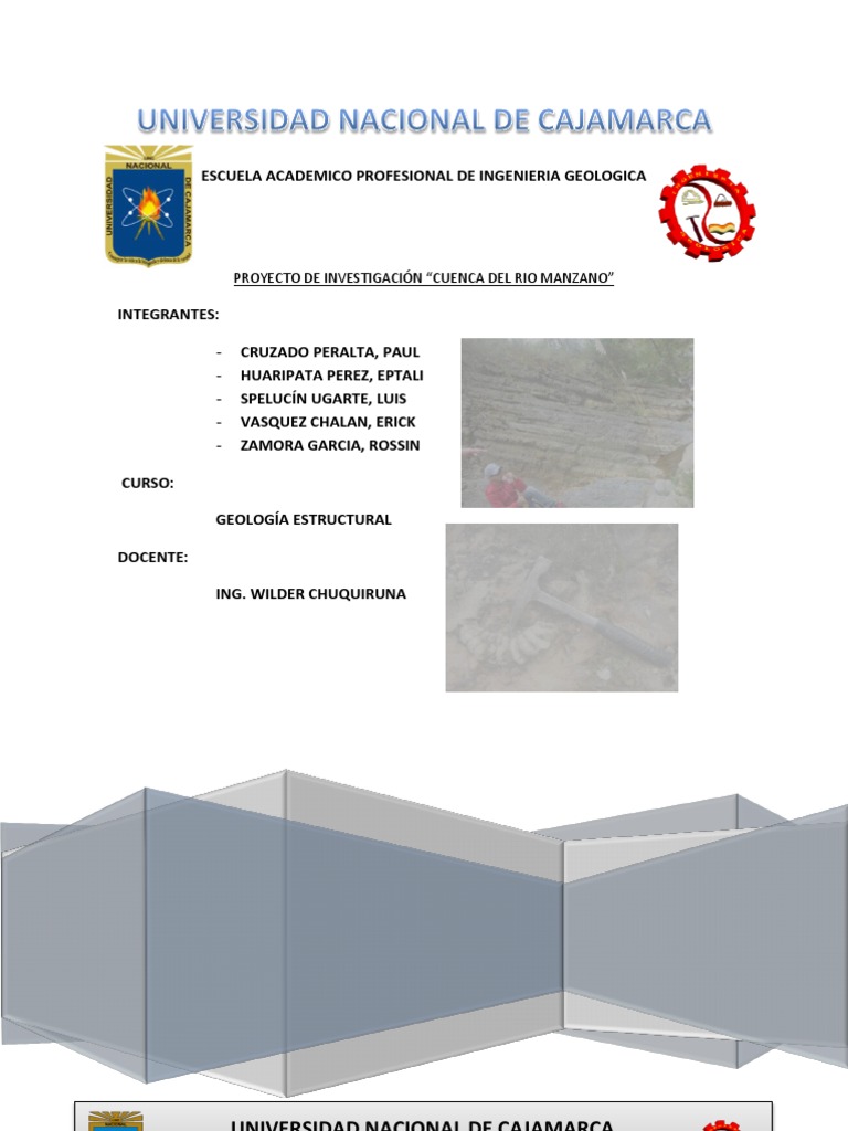 Proyecto Chamis | PDF | Roca (geología) | Andes