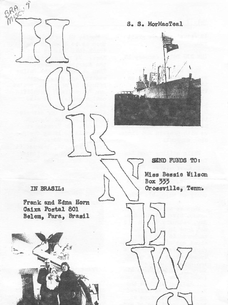 Horn Frank Edna 1961 Brazil PDF | PDF | Religious Behaviour And ...