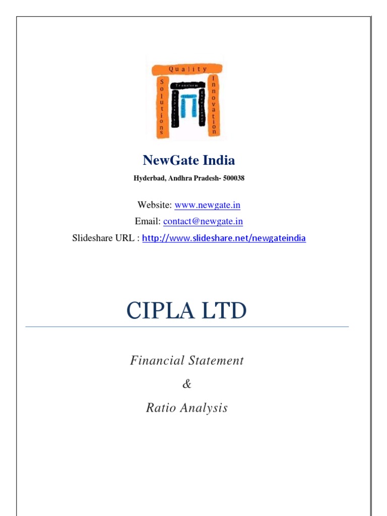 Cipla Performance Analysis | PDF | Income Statement | Market Liquidity