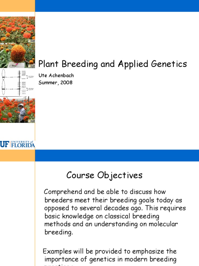 A Journey Through Time: The Historical Development of Plant Breeding ...
